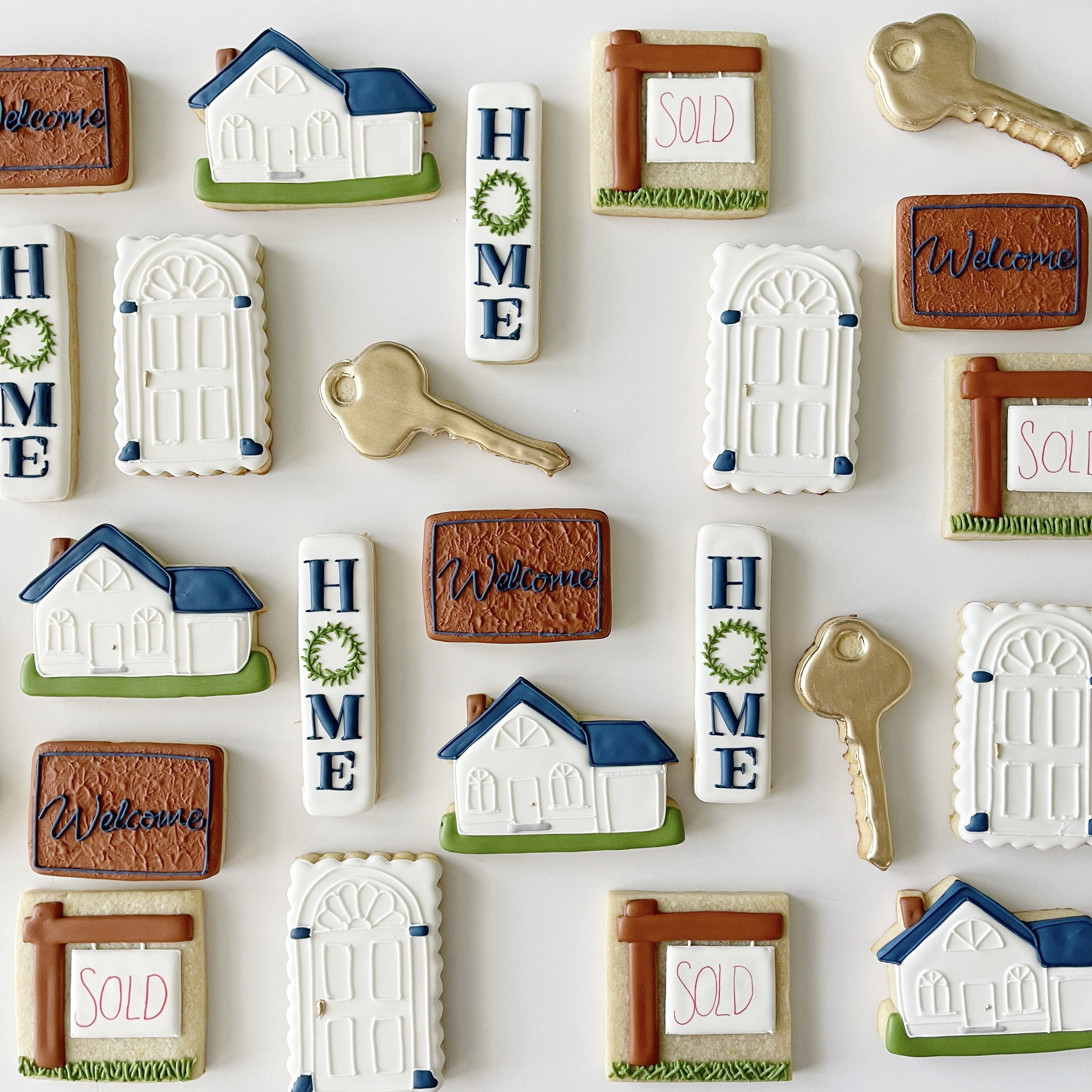 One Dozen Open House Cookies, Open House Cookies, Realtor Cookies, New ...
