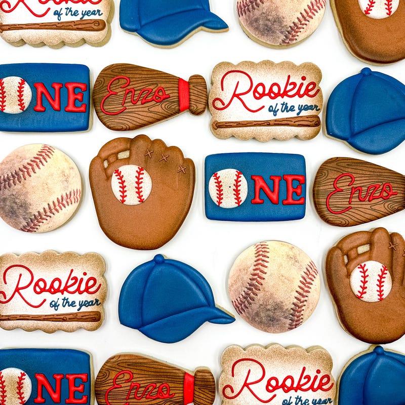 Baseball Cookies - Etsy