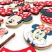 Minnie Mouse Sugar Cookies Red Minnie Mouse Cookie One Dozen - Etsy