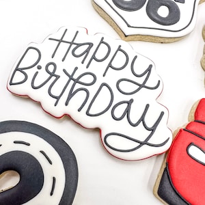 Cars Sugar Cookies, One Dozen Cookies, Custom Cars Cookies, Mater ...