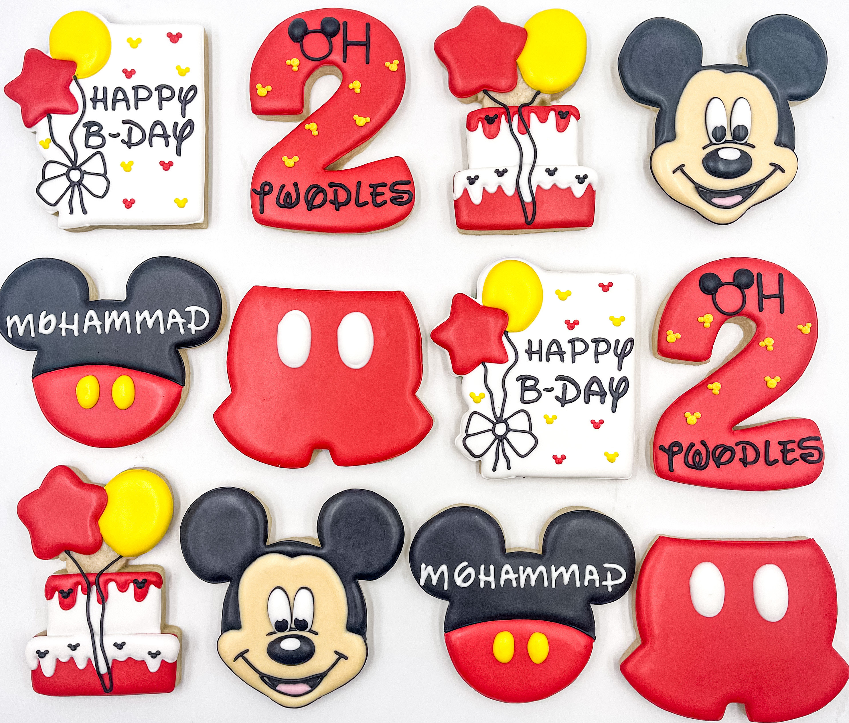 Mickey Mouse Clubhouse Cookies