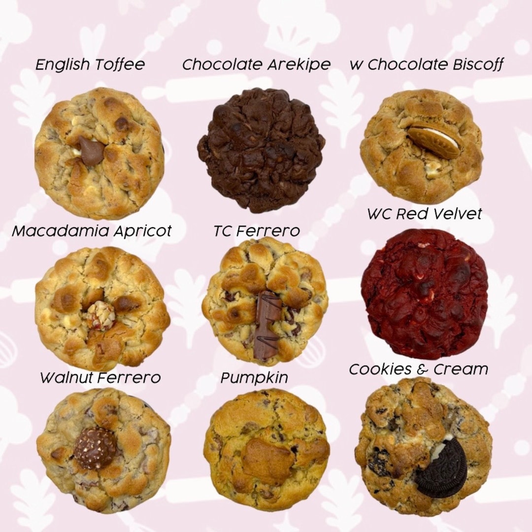 Mistery Pack, Petite Cookies, NY Style Cookies, Stuffed Cookies, Ooey ...