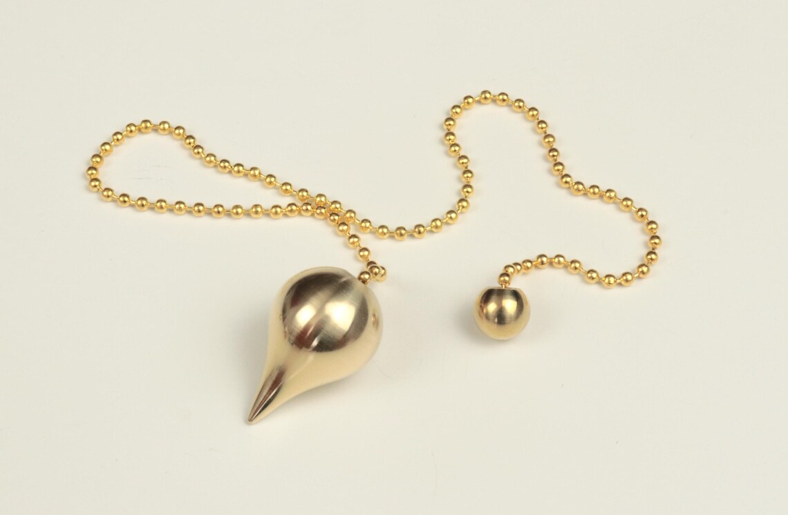 Drop Pendulum Form S Gold Plated - Etsy