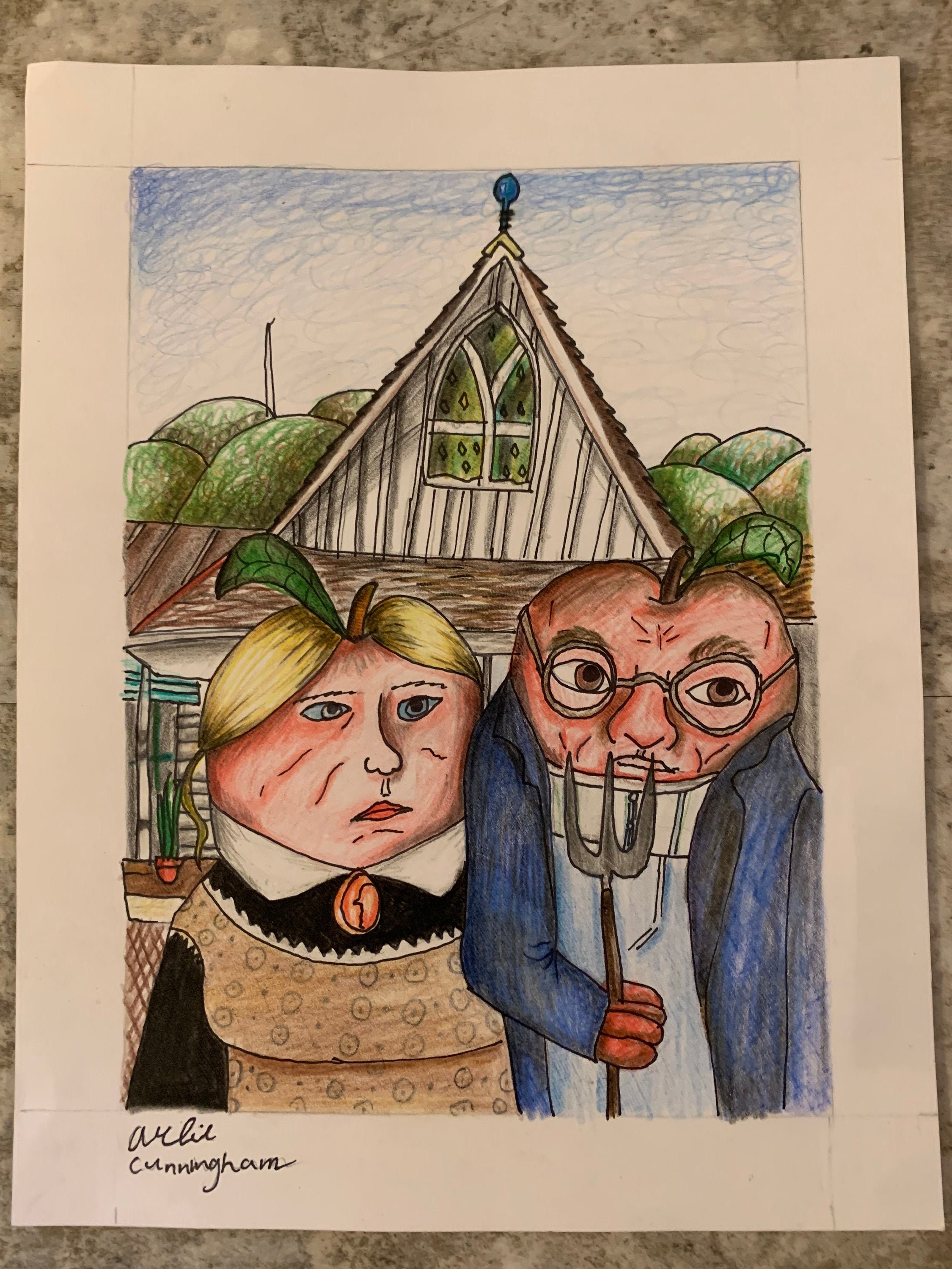 American Gothic Parody Ideas