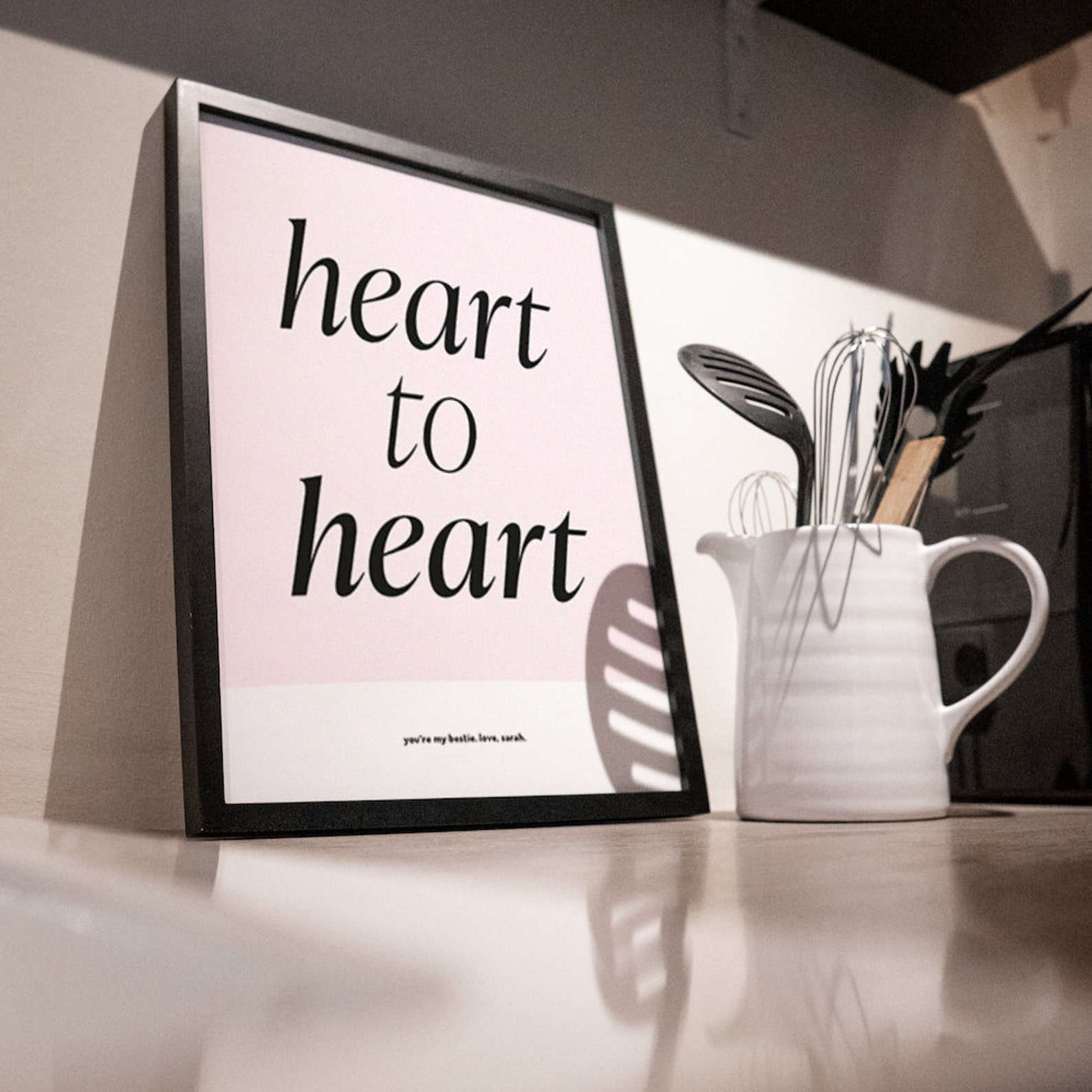 Personalized Poster, Gift Girlfriend Birthday, Girlfriends Gift ...