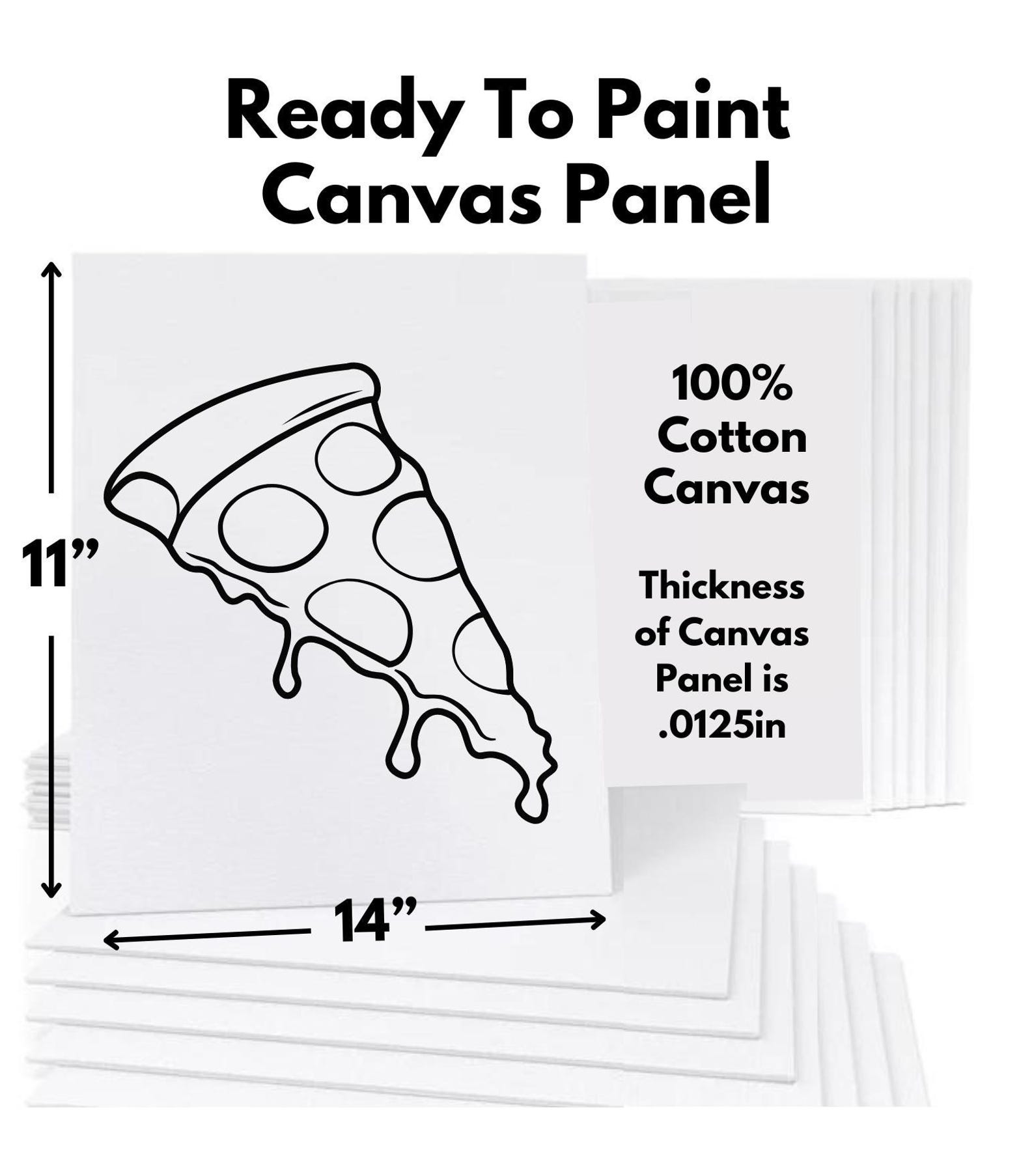 Custom Set of Cartoon Sip and Paint Canvases, DIY Canvas, Sip and Paint ...