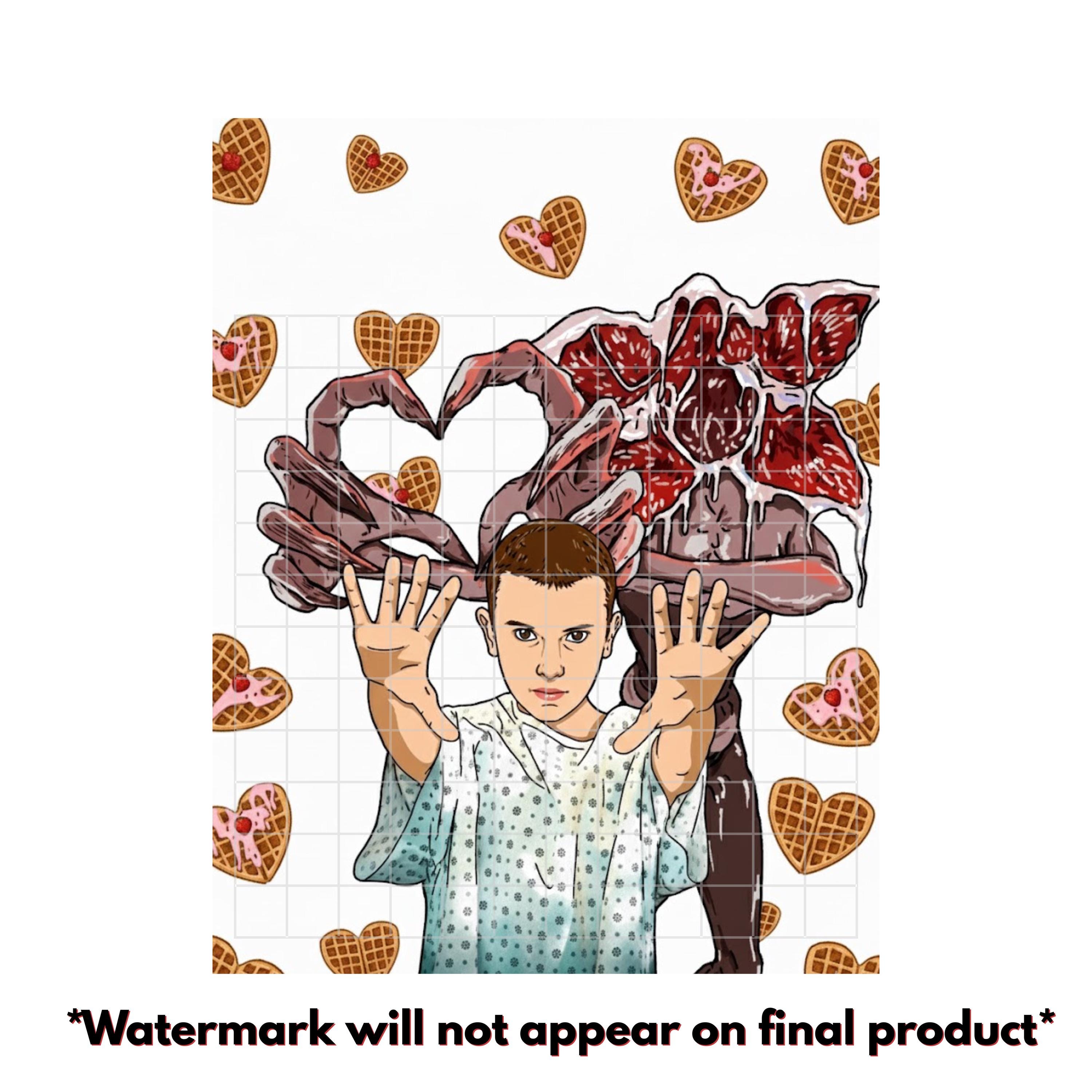 Demogorgon Valentines PNG Bundle, Demodog Printable, Stranger Valentine ...