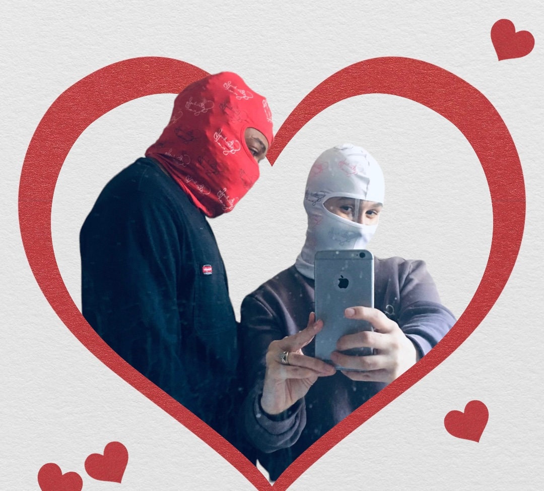 Red Logo Mask - Etsy