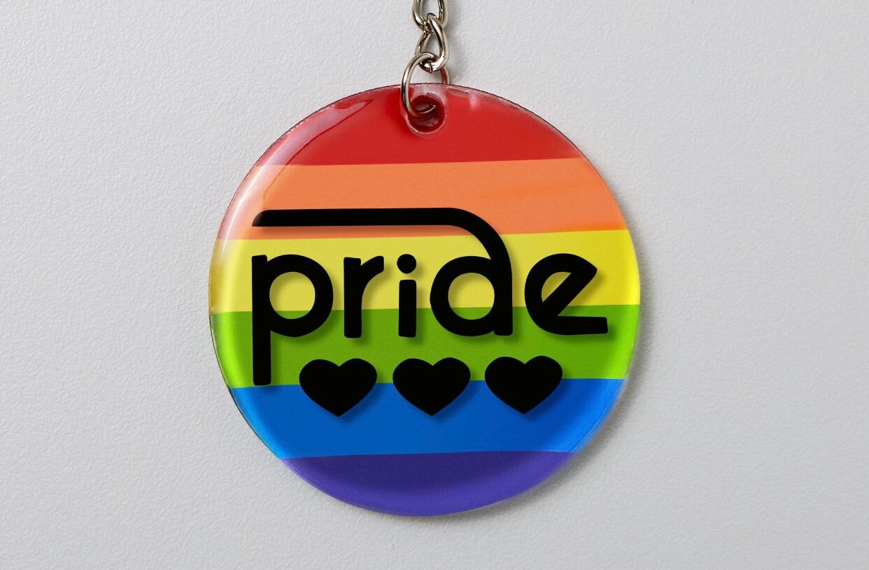 Pride Keychain LGBTQ Keychain Pride Keyring LGBTQ Keyring - Etsy.de