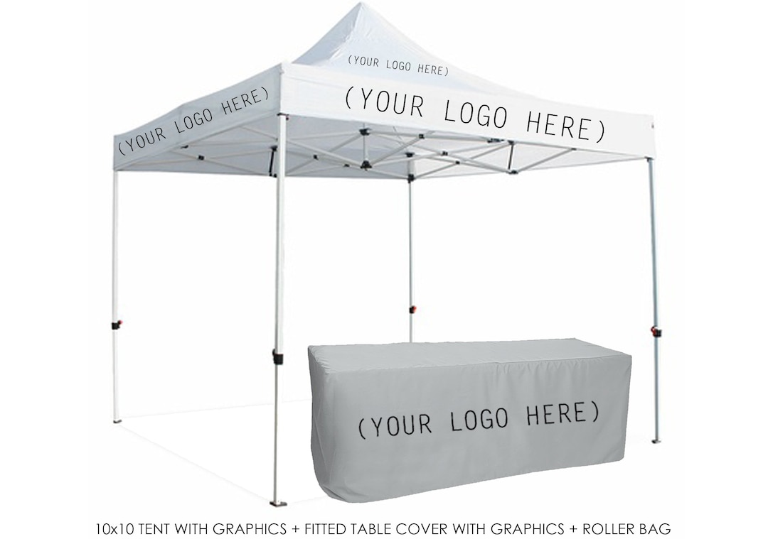 Custom Printed Tent & Table Cover - Etsy