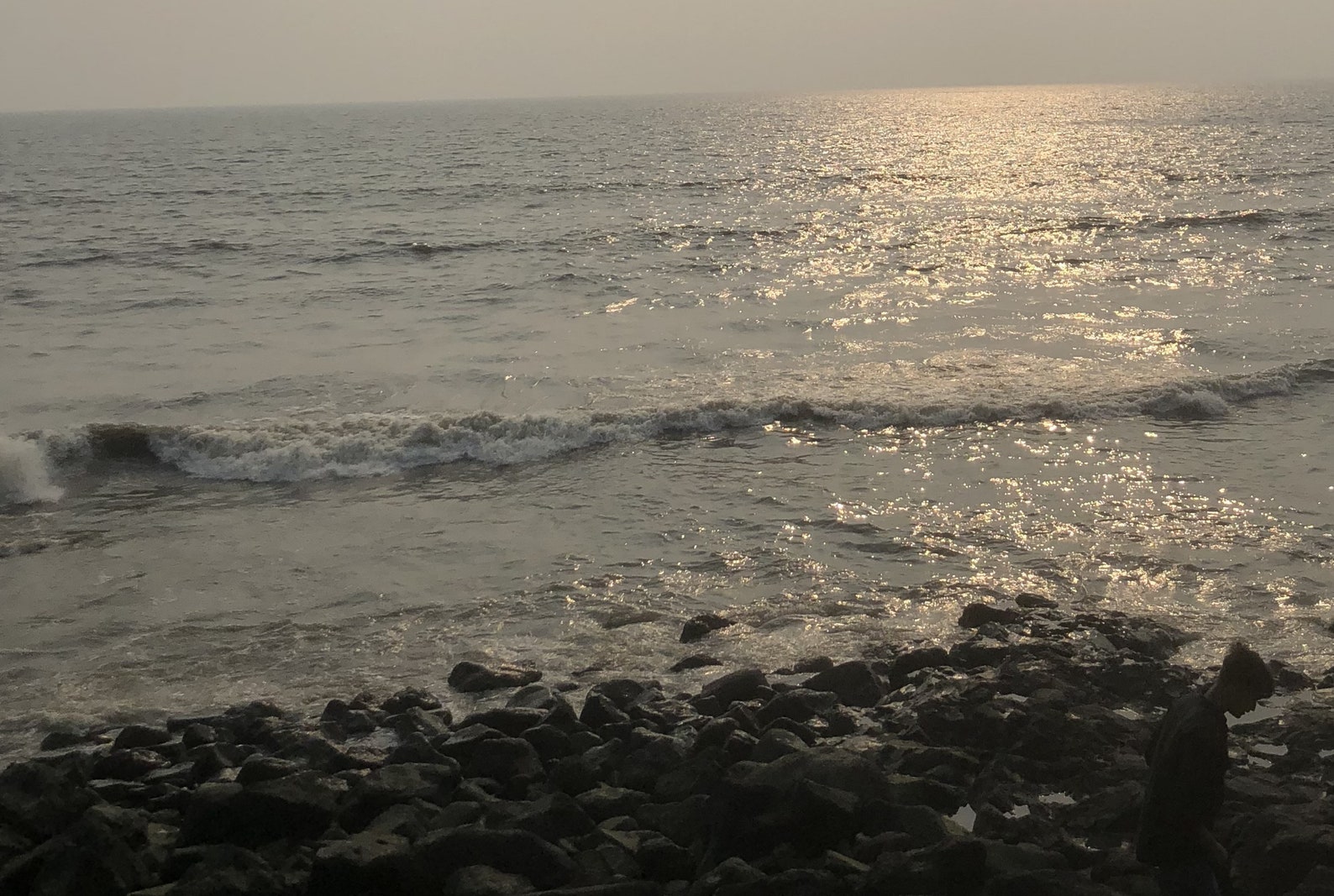 Il Mar Arabico al largo della costa di Mumbai Poster Print. | Etsy