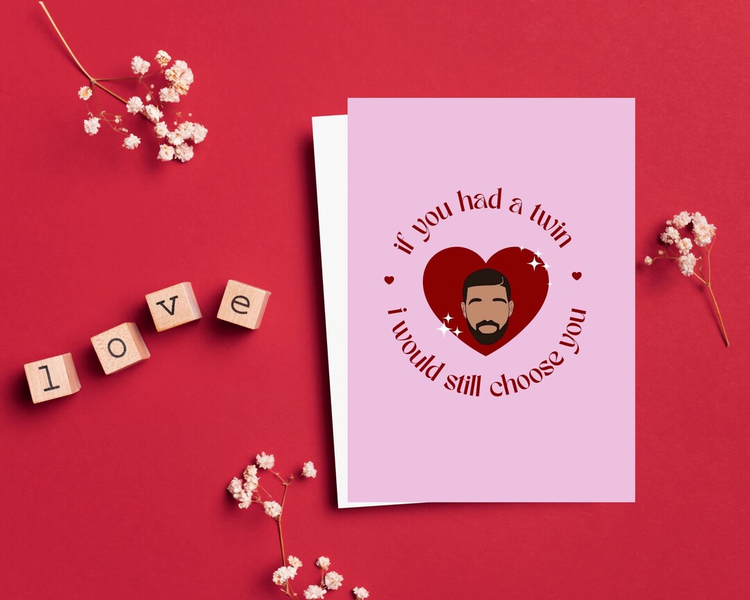 Drake Valentine's/sweetest Day Card - Etsy