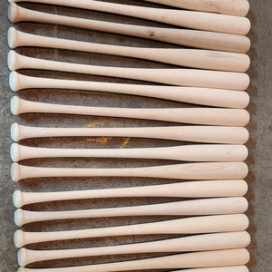 16 Pack of Craft Blem Quality Maple Wood Baseball Bats - Etsy