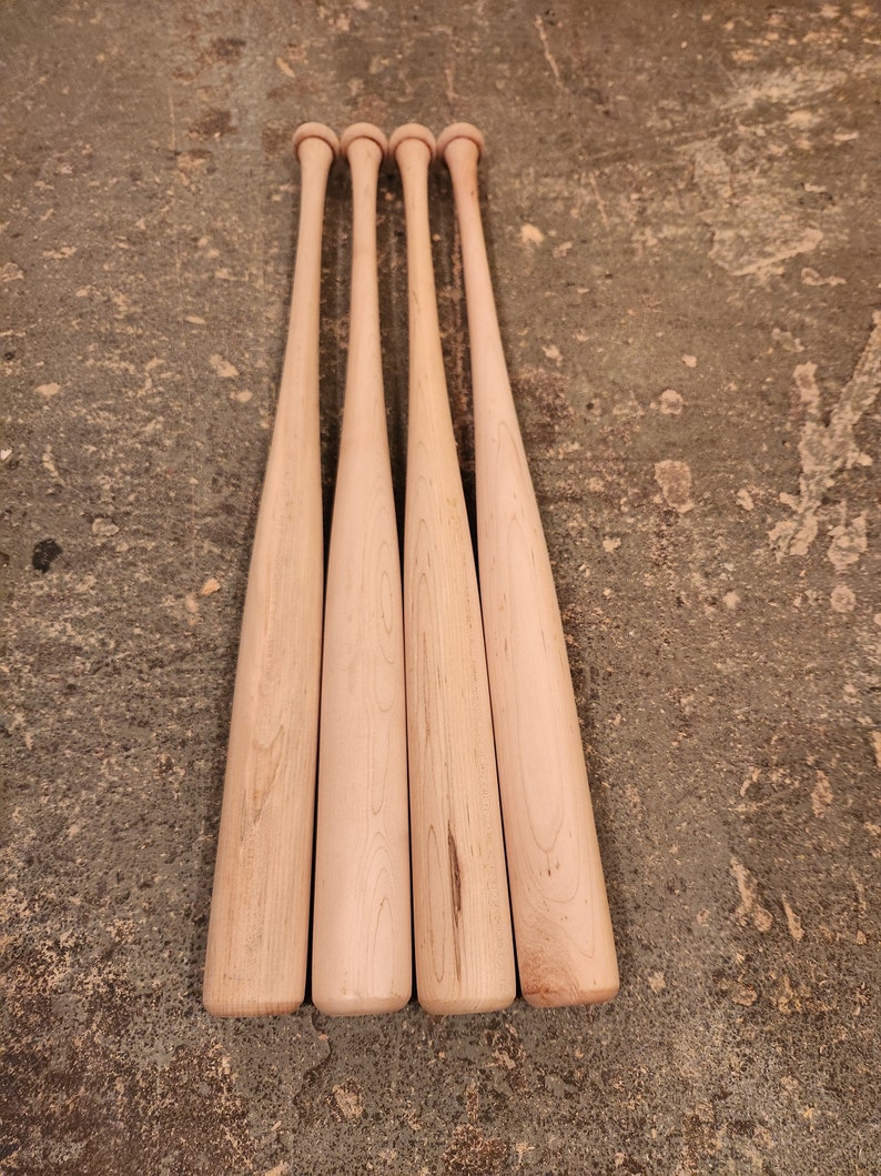 4 Craft Quality Baseball Bats Wood Blem Bats Youth Sizes - Etsy