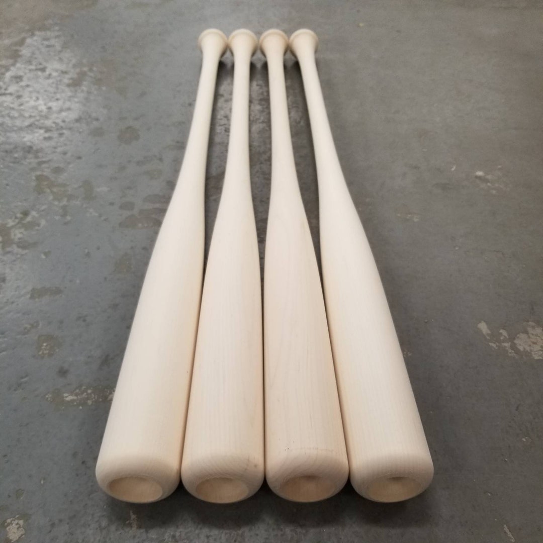 4 Pack Wood Baseball Bats Maple AP5 Model - Etsy