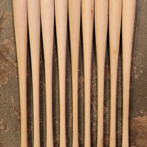 9 Craft Quality Wood Baseball Bats Maple - Etsy