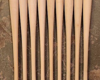 16 Pack of Craft Blem Quality Maple Wood Baseball Bats - Etsy
