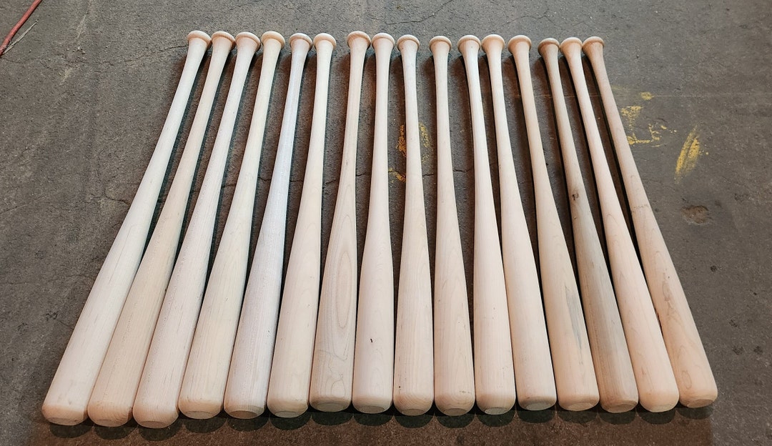 16 Pack of Craft Blem Quality Maple Wood Baseball Bats - Etsy
