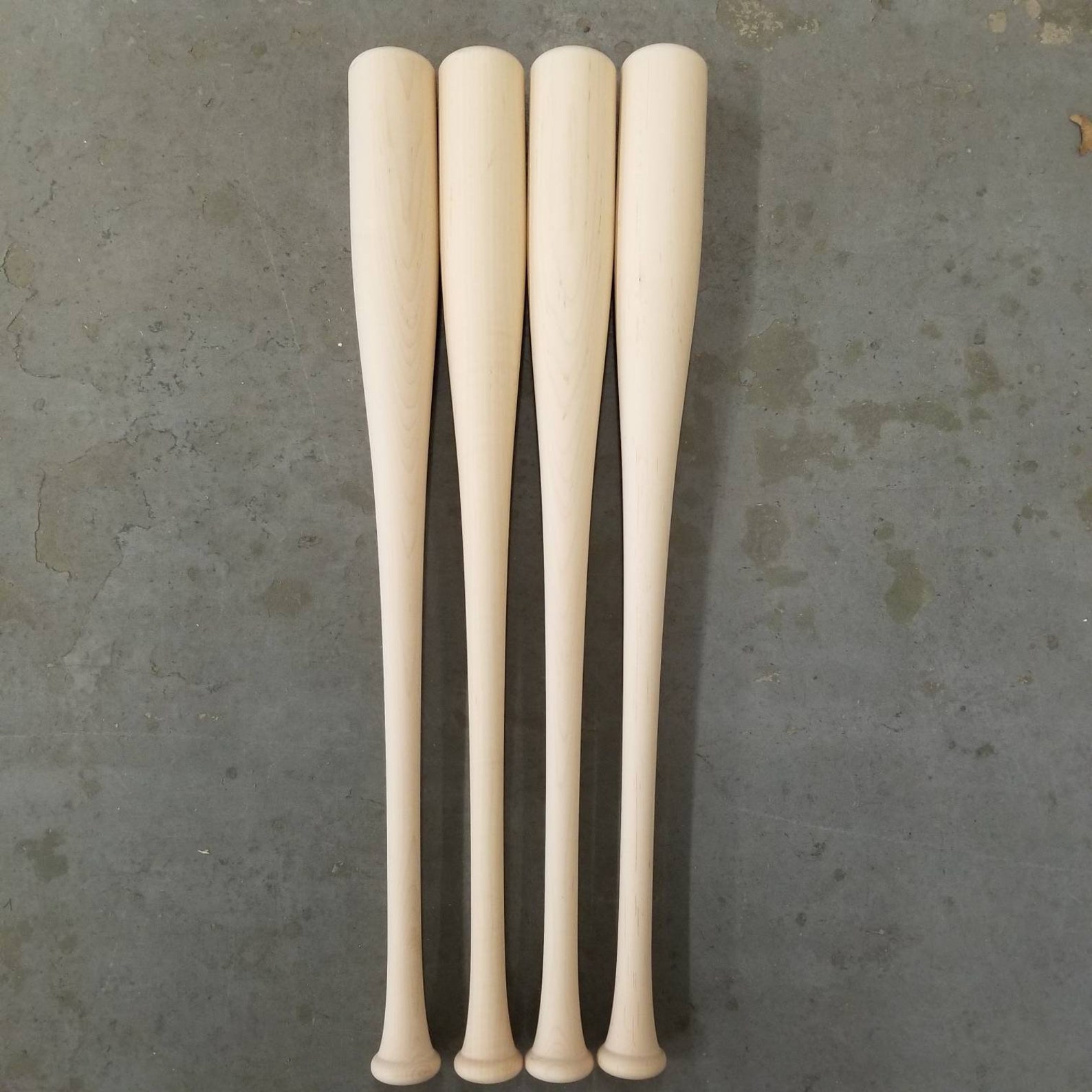 4 Wood Baseball Bat Blanks | Etsy