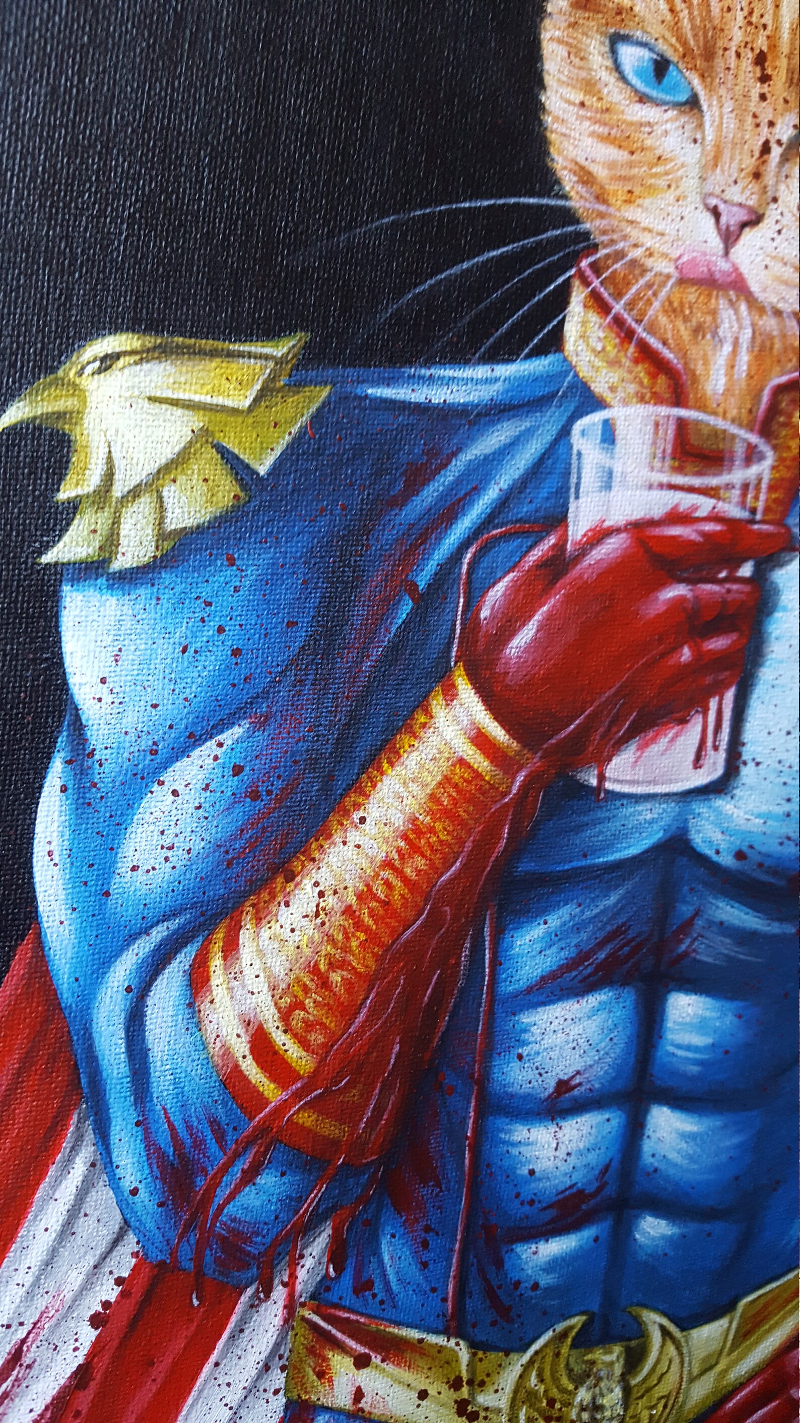 Homelander Art The boys Acrylic Portrait Wall Decor | Etsy