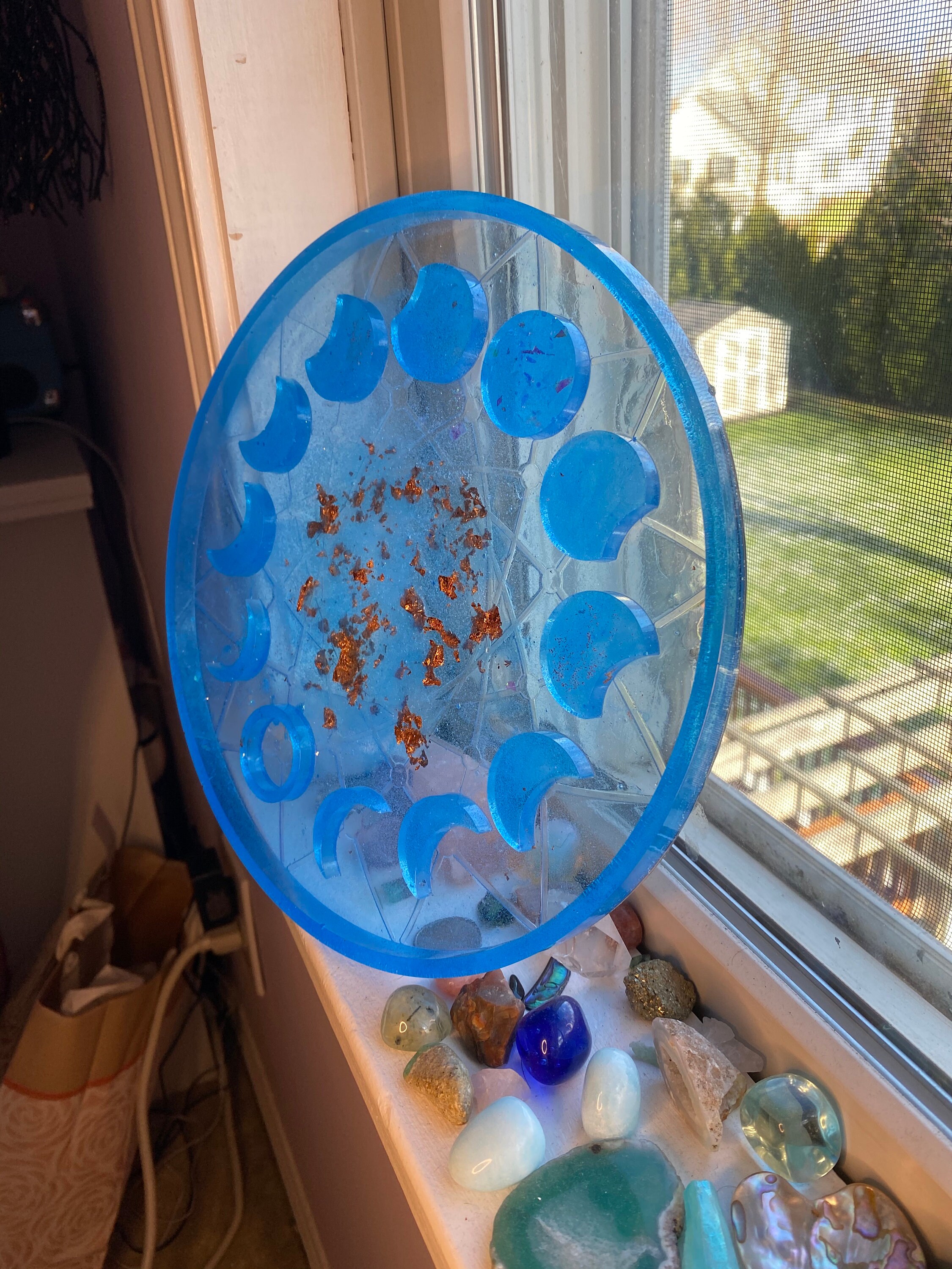 Phases of the Moon Tray - Etsy