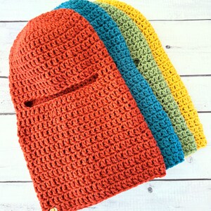 Cozy Winter Ski Mask, Handmade Full Face Toque, Gift for Adults ...