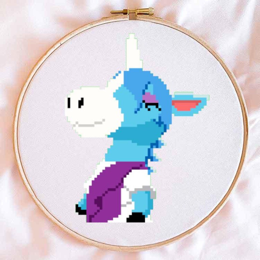 Julian Animal Crossing Cross Stitch Pattern (digital Download) - Etsy