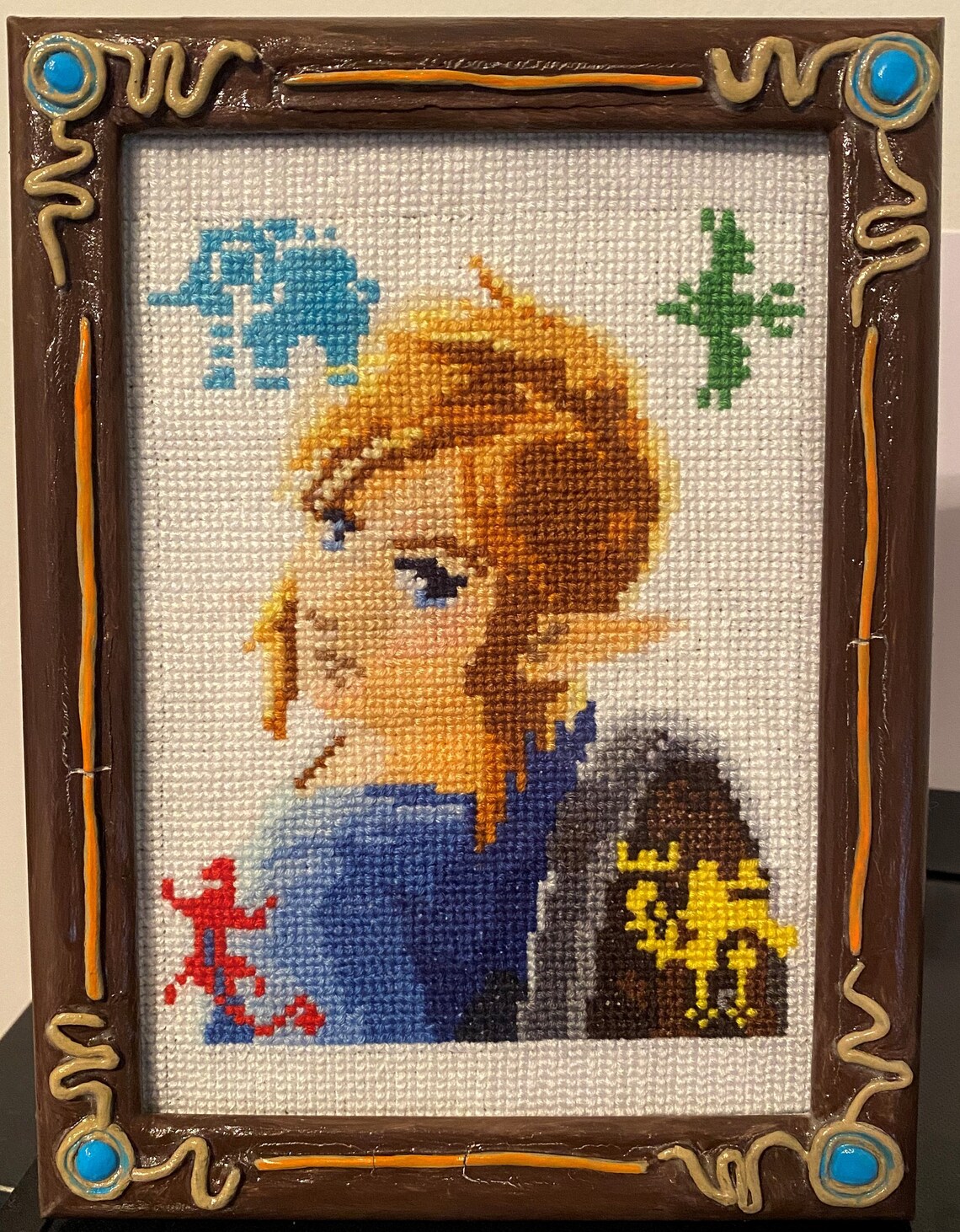 Breath of the Wild Link Cross Stitch Pattern (digital Download) - Etsy