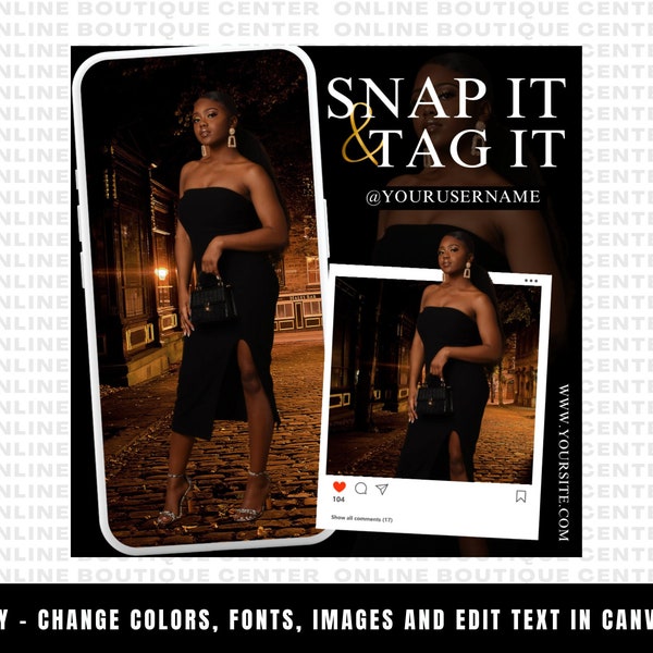 Tag Us on Instagram - Etsy