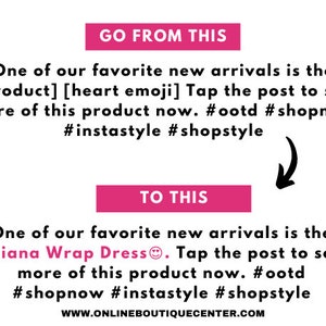 100 Fashion Boutique Instagram Captions Facebook Captions - Etsy