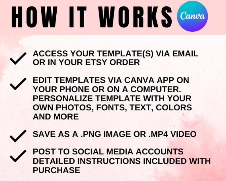 Purple Tag Us Flyer, Canva Template, Boutique Flyer, DIY Template ...