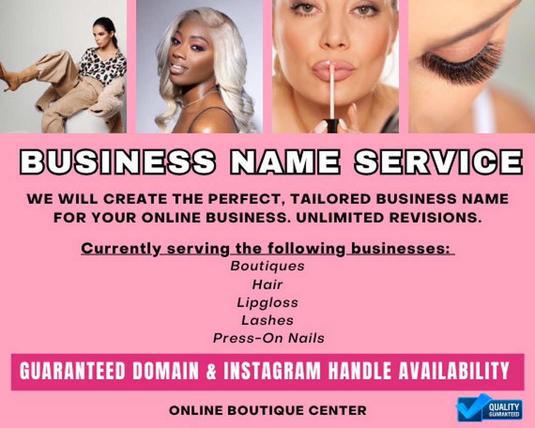 15 Business Name Ideas For Online Stores Online Boutique Hair Wigs