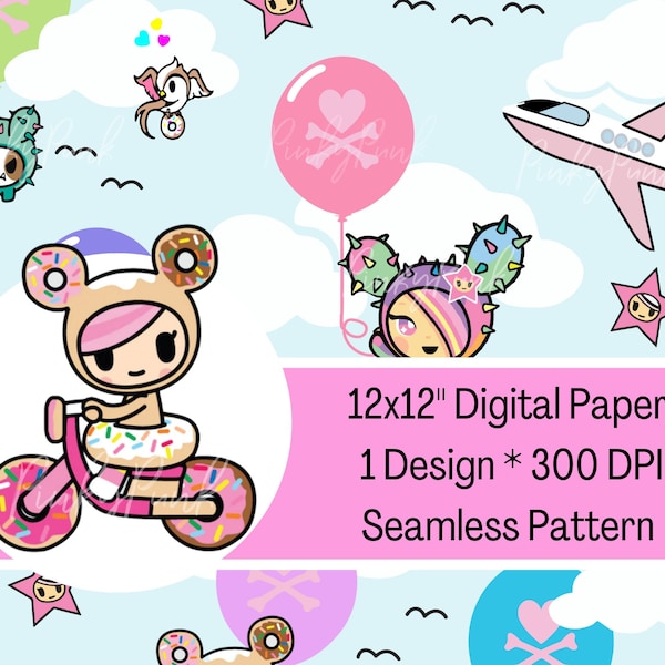 Buy Donutella Toki Doki Svg Online In India - Etsy India