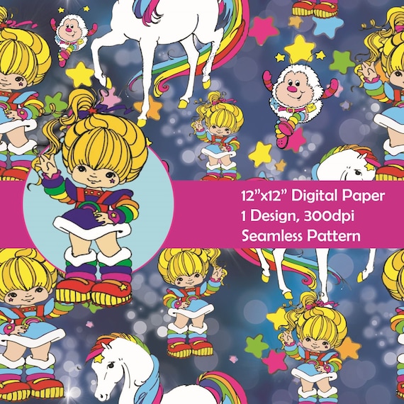 Rainbow Brite Pattern Kip And Co X Rainbow Brite | Star Shower Bamboo