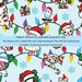 Kawaii TOKIDOKI Christmas Seamless Digital File, 4 Designs Rainbow ...