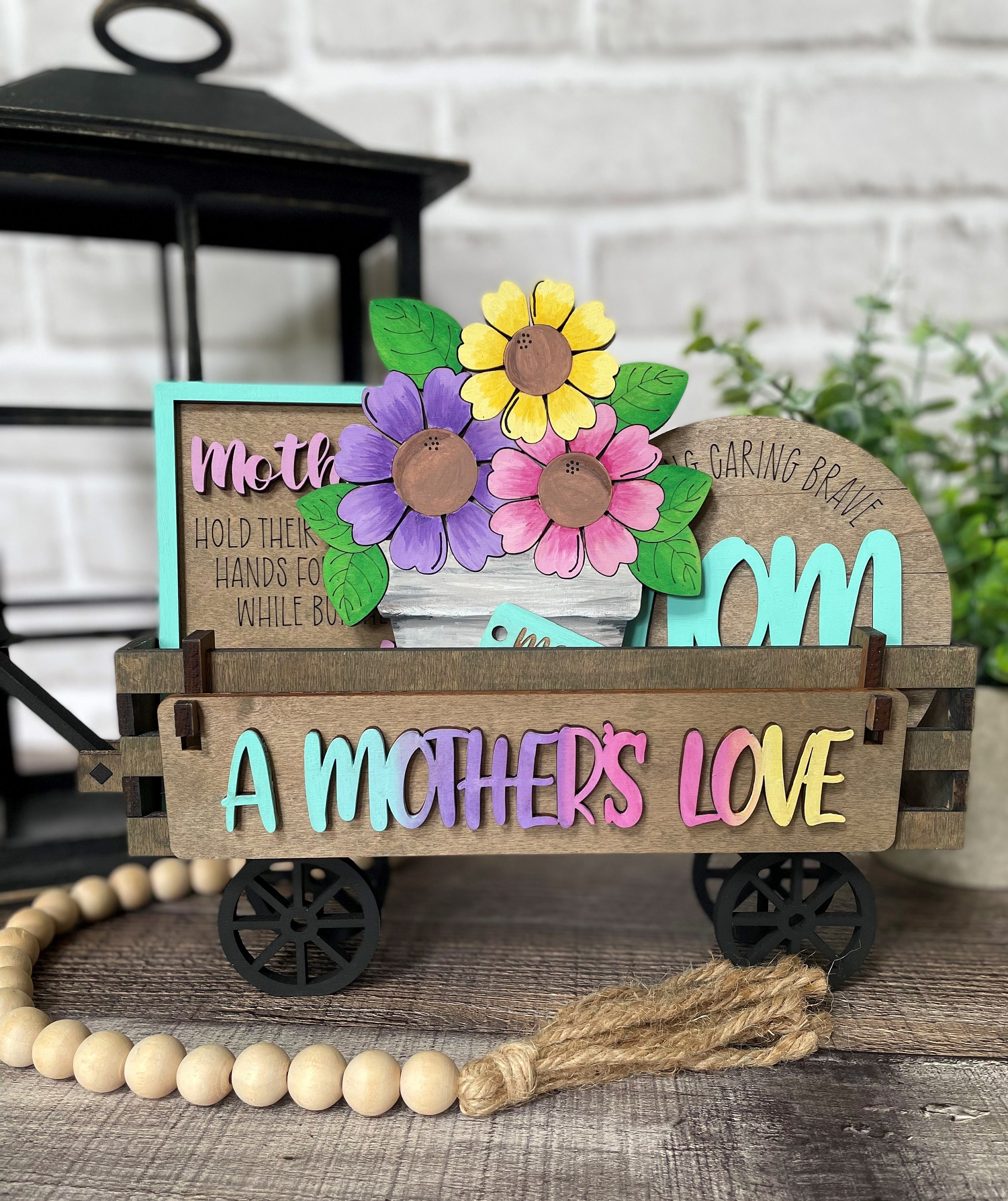 Wooden Add on for Farmhouse Crate and Wagon A Mother's | Etsy