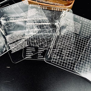 Dry Erase Set of Games | Tracing Board Games With Marker and Eraser ...