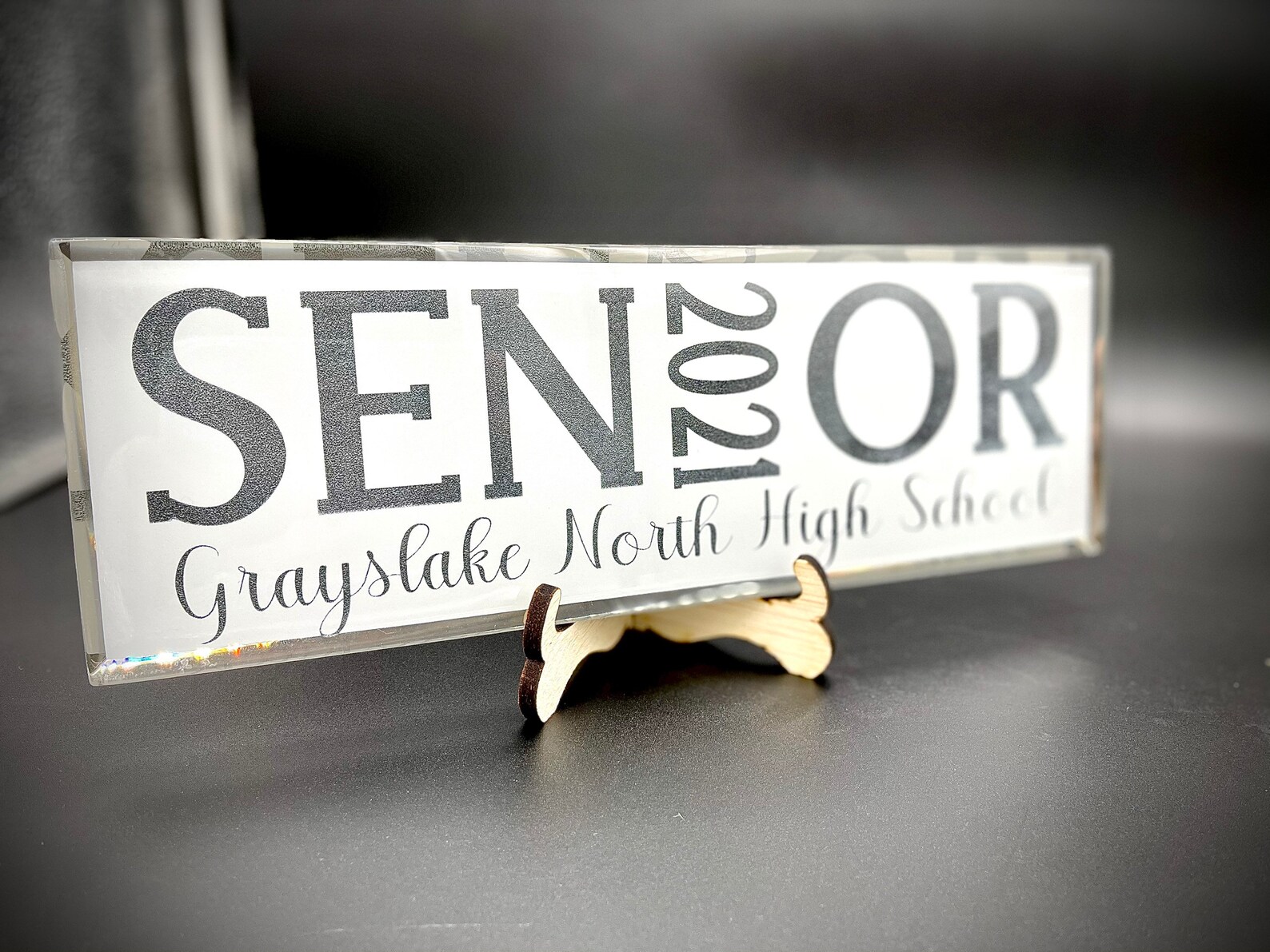 Engraved Glass Graduation Tile Graduation Gift Graduation - Etsy