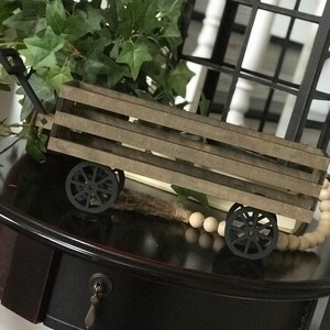 Wooden Add on for Farmhouse Crate and Wagon | Father's Day Add on Set ...