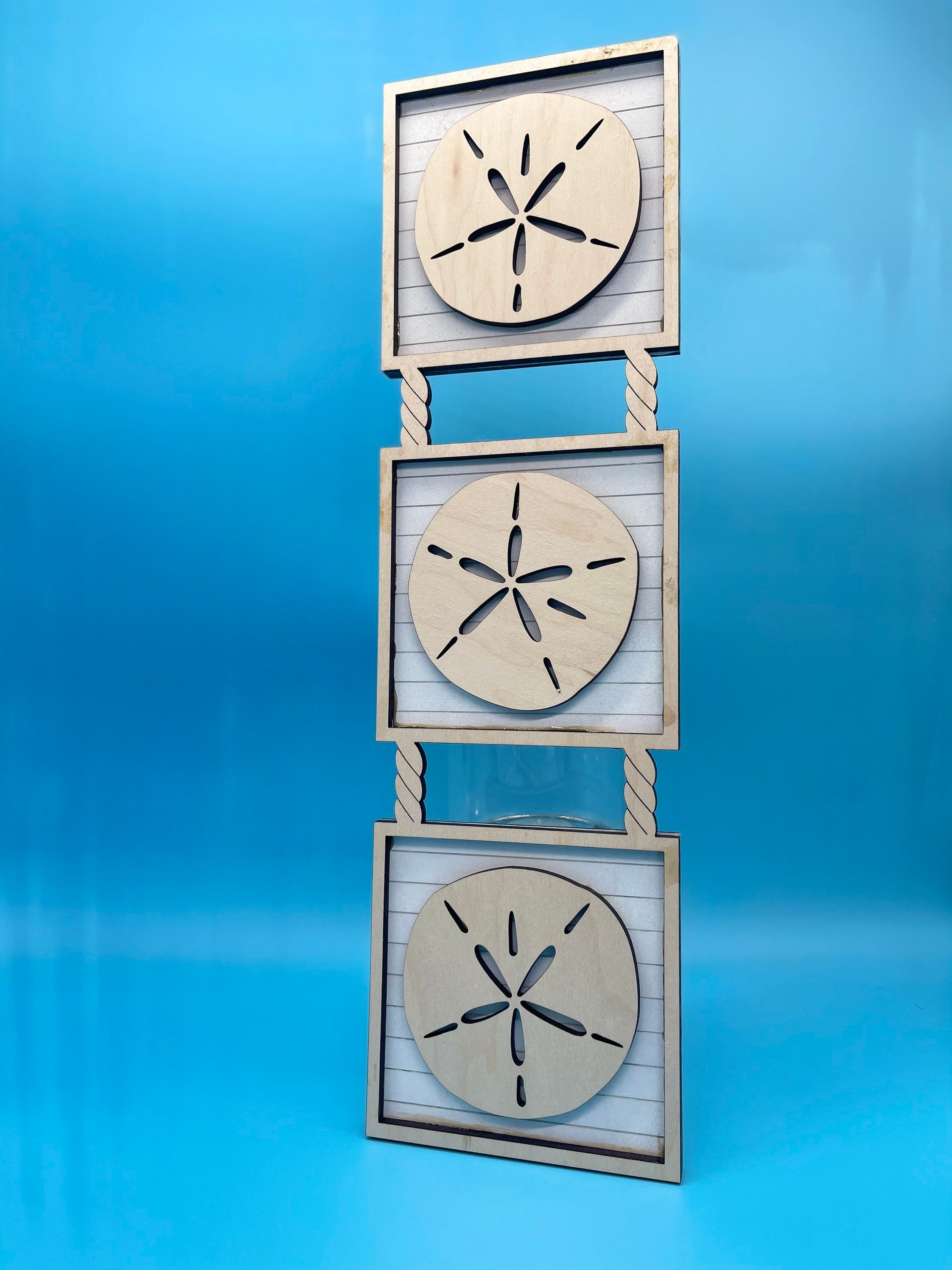 Beach Theme Sand dollar Sign Beach Theme Décor Beach Sign | Etsy