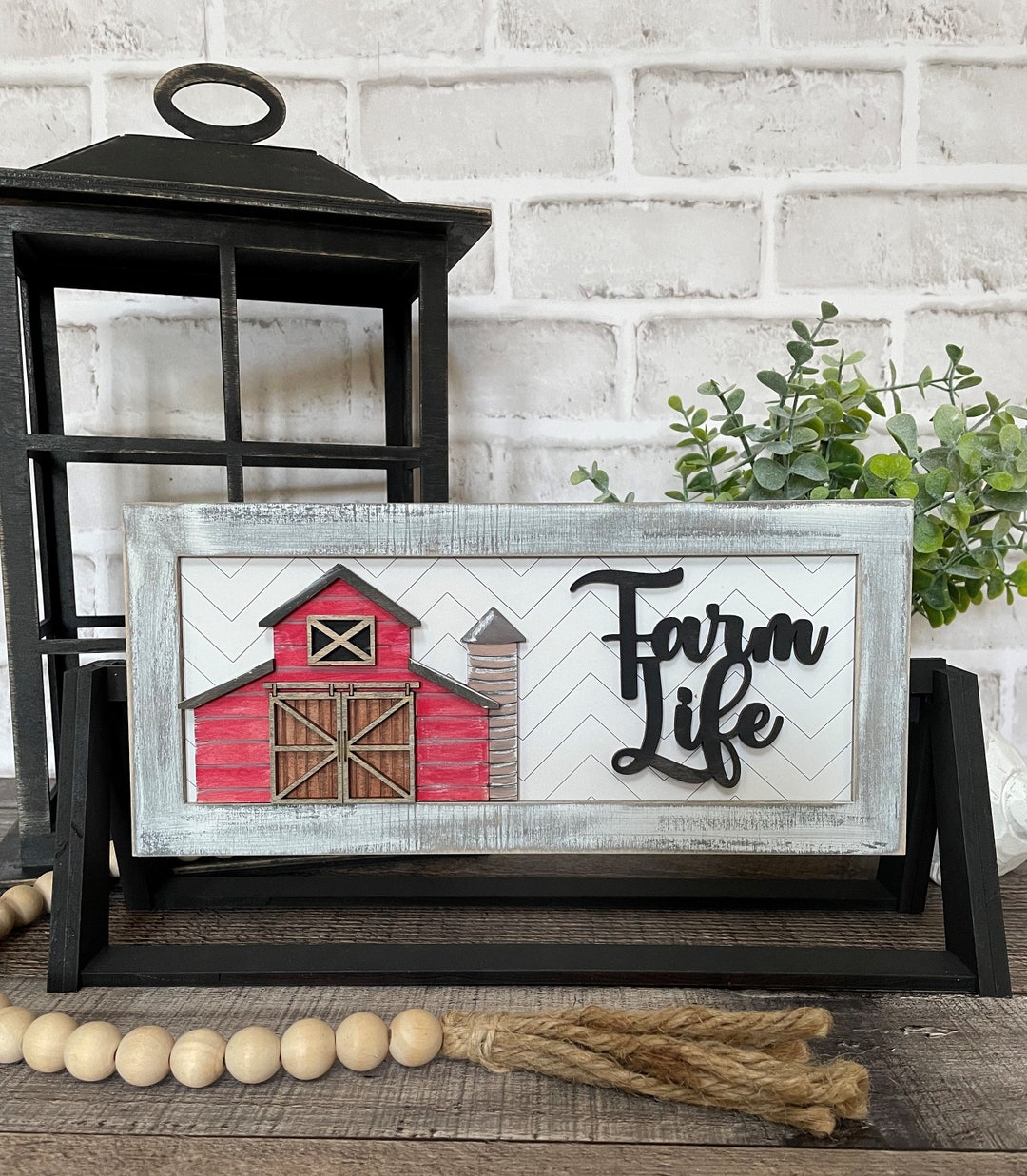 Wooden Rustic Farm Life Sign | Add on Sign That Works With ...