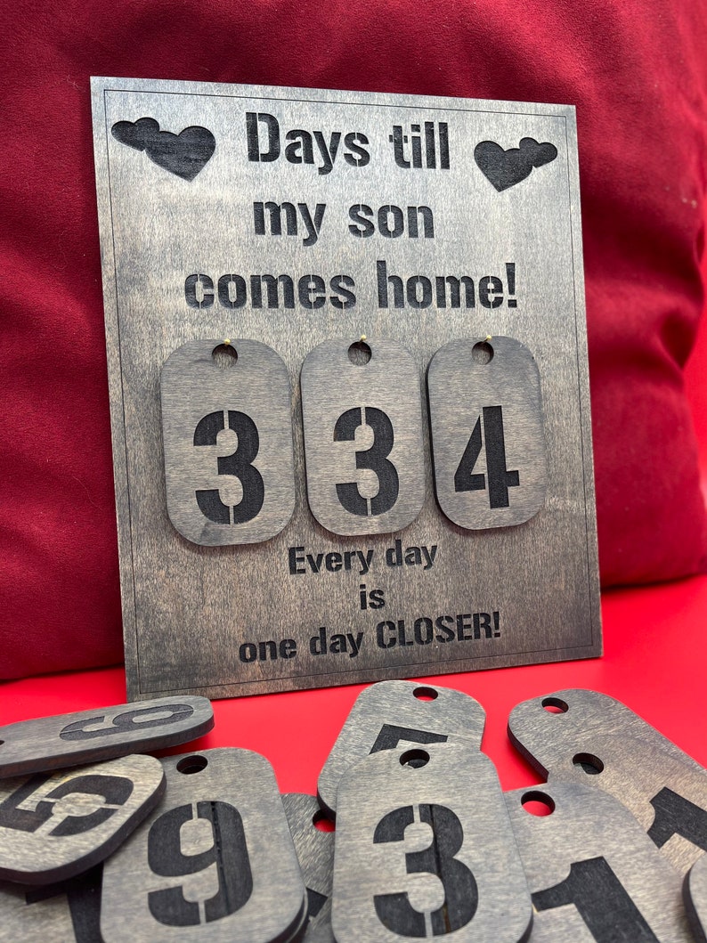 US Military Deployment Countdown Deployment Countdown | Etsy