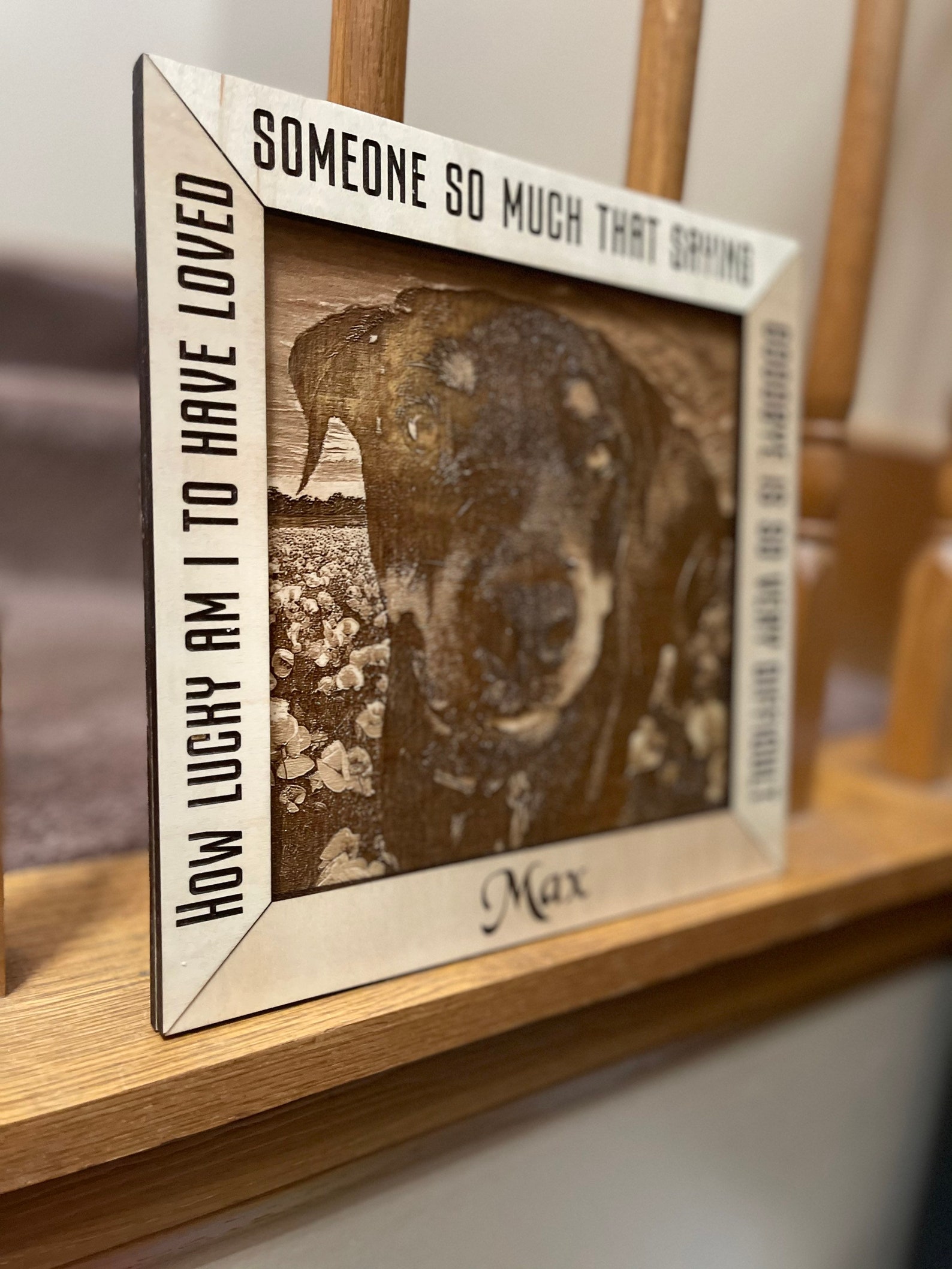 Personalized Pet Memorial Gift Custom Engraved Pet Photo - Etsy