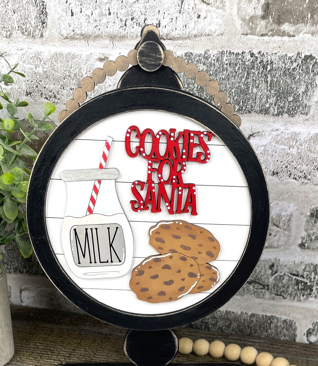 Cookies for Santa Interchangeable Set | Interchangeable for Wooden ...