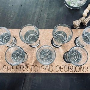 Shot Board Holder | Personalized Shot Board | Shot Flight | Whiskey ...