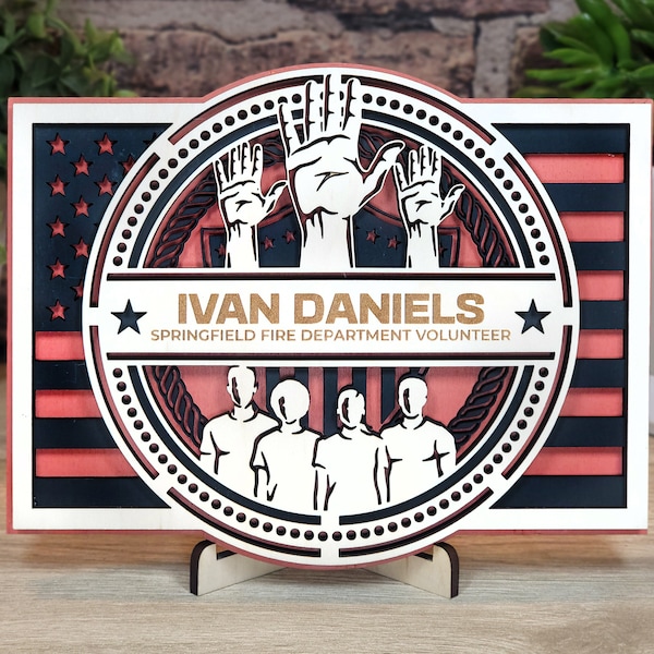 Volunteer Plaques - Etsy