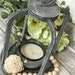 Farmhouse Round Lantern Home Décor Personalized Round Lantern Candle ...
