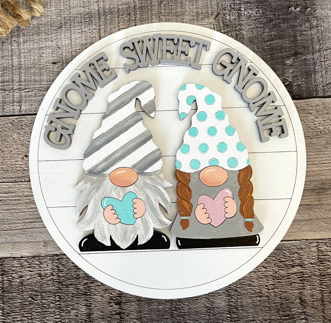 Gnome Sweet Gnome Interchangeable Set | Interchangeable for Wooden ...