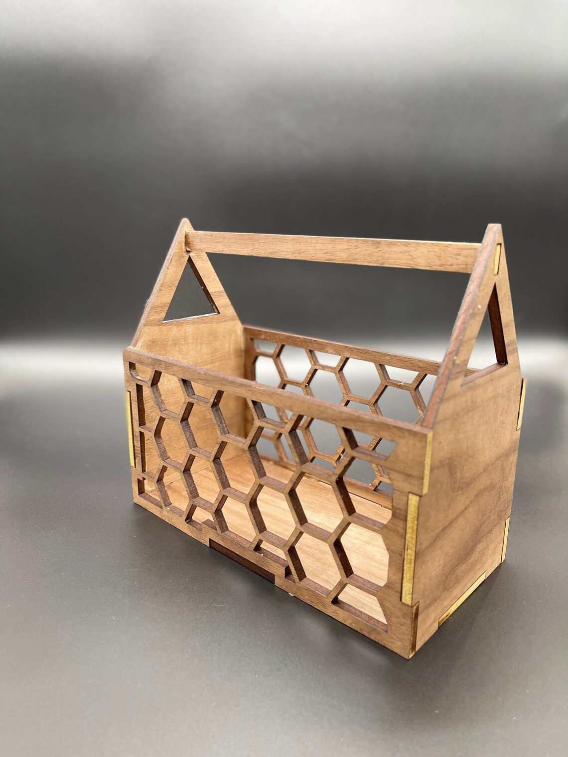 Wooden Chicken Wire Basket Decorative Chicken Wire Basket | Etsy