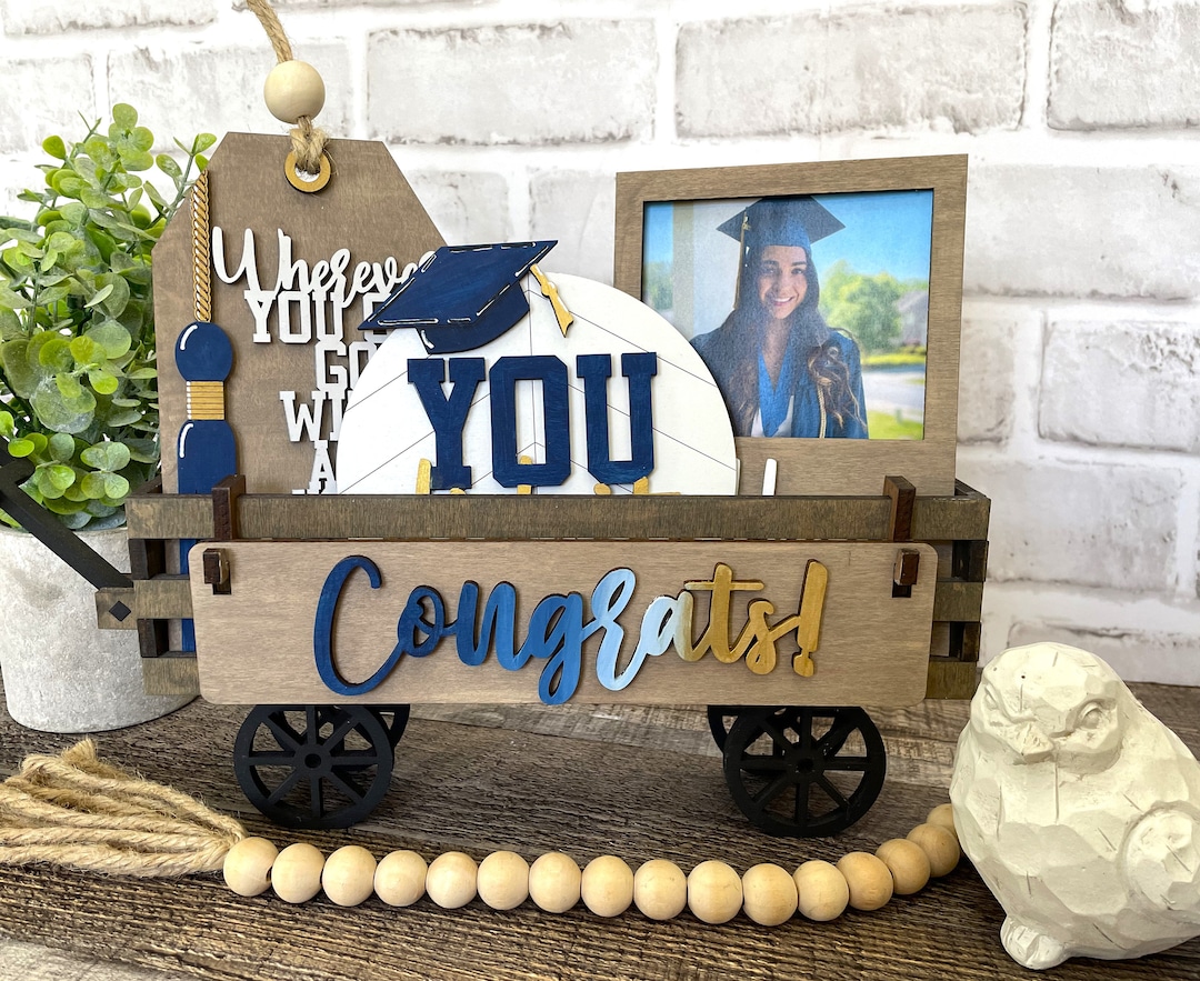 Wooden Graduation Add on for Farmhouse Crate and Wagon | Farmhouse ...
